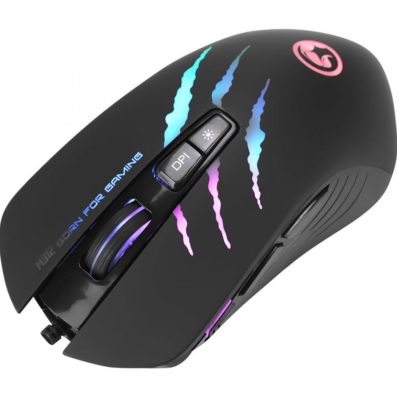 Marvo Scorpion M312 USB RGB LED Black Programmable Gaming Mouse